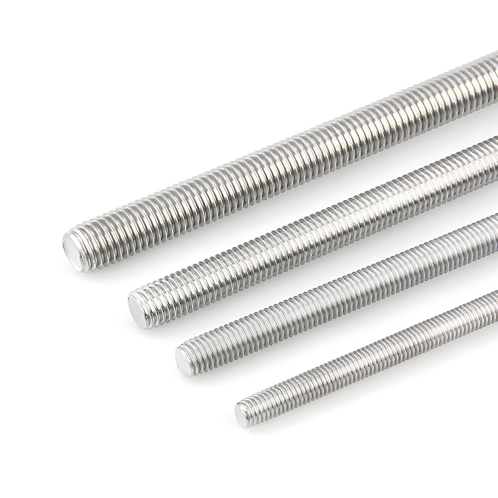 M2-M20 Threaded Bar Rod Studding Stud All Thread Rod A2 Stainless Steel ...