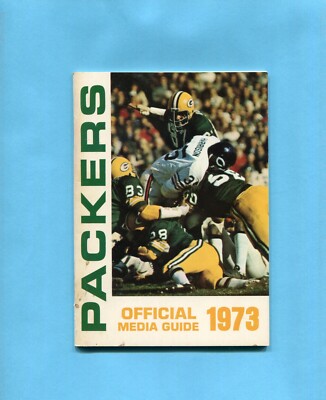 1973 Green Bay Packers NFL Media Guide Green Bay Defensive on cover | eBay