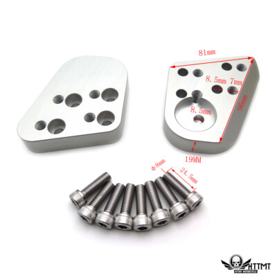 For BMW R1100RT R1150RT R1200RT Handlebar Bar Risers 1" 1 Inch Diagonal ...