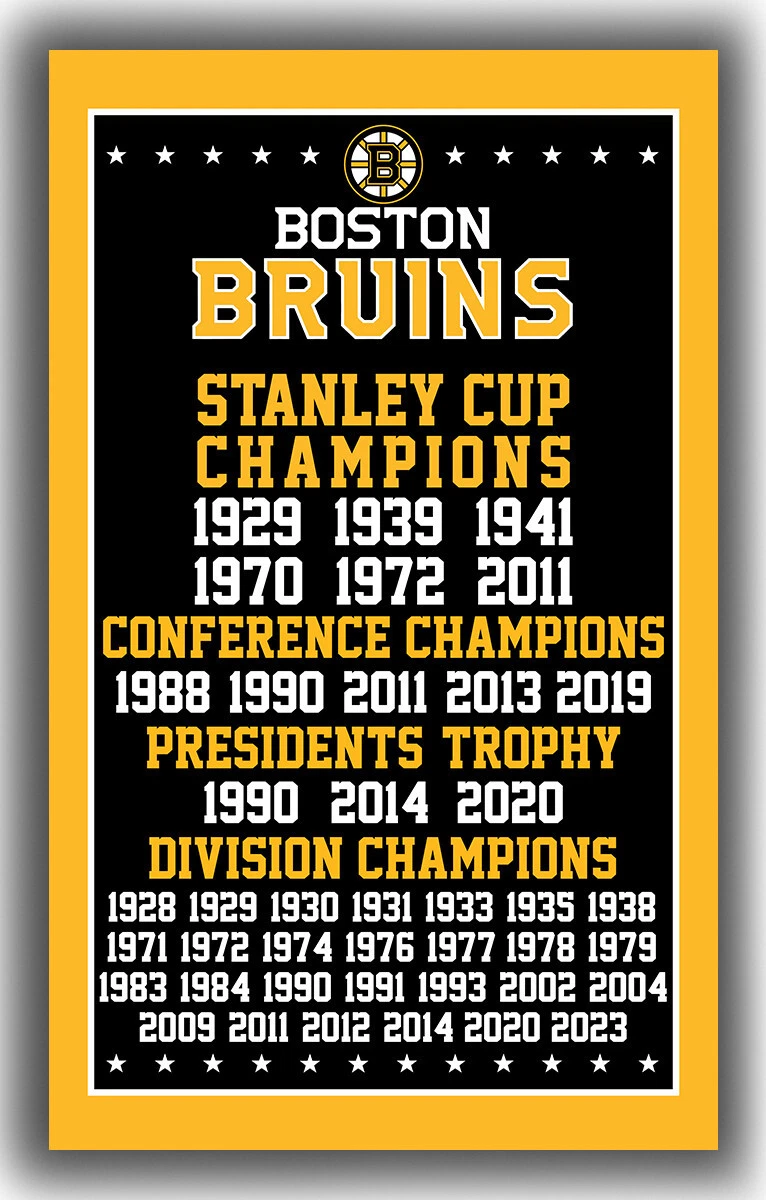Boston Bruins Stanley Cup Banner