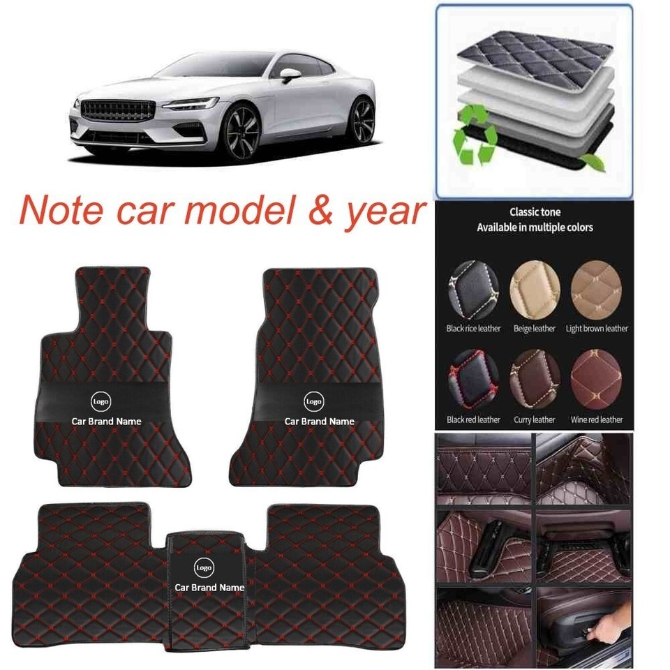 For Mercedes Benz Models 1995-2023 Car Floor Mats Carpets Luxury ...