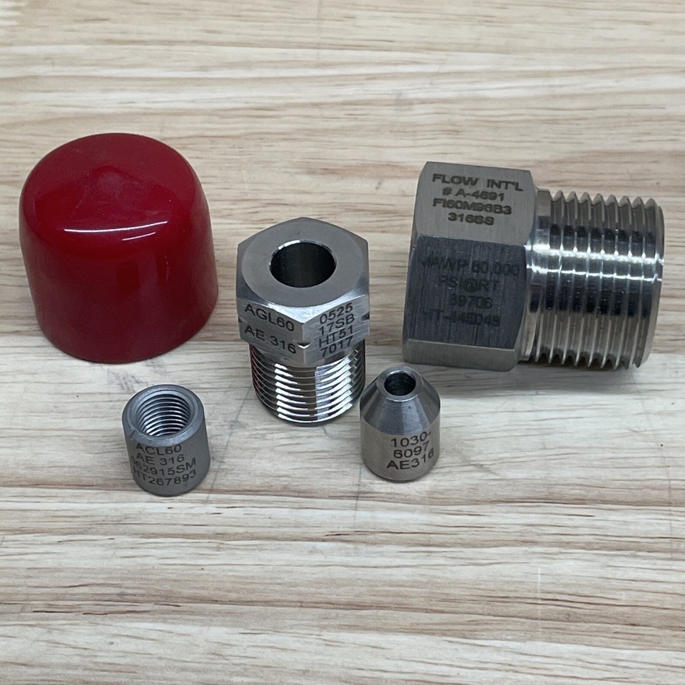 Water Jet Adapter, Flow Int’l # A-4691, F160M96B3, 316SS | eBay