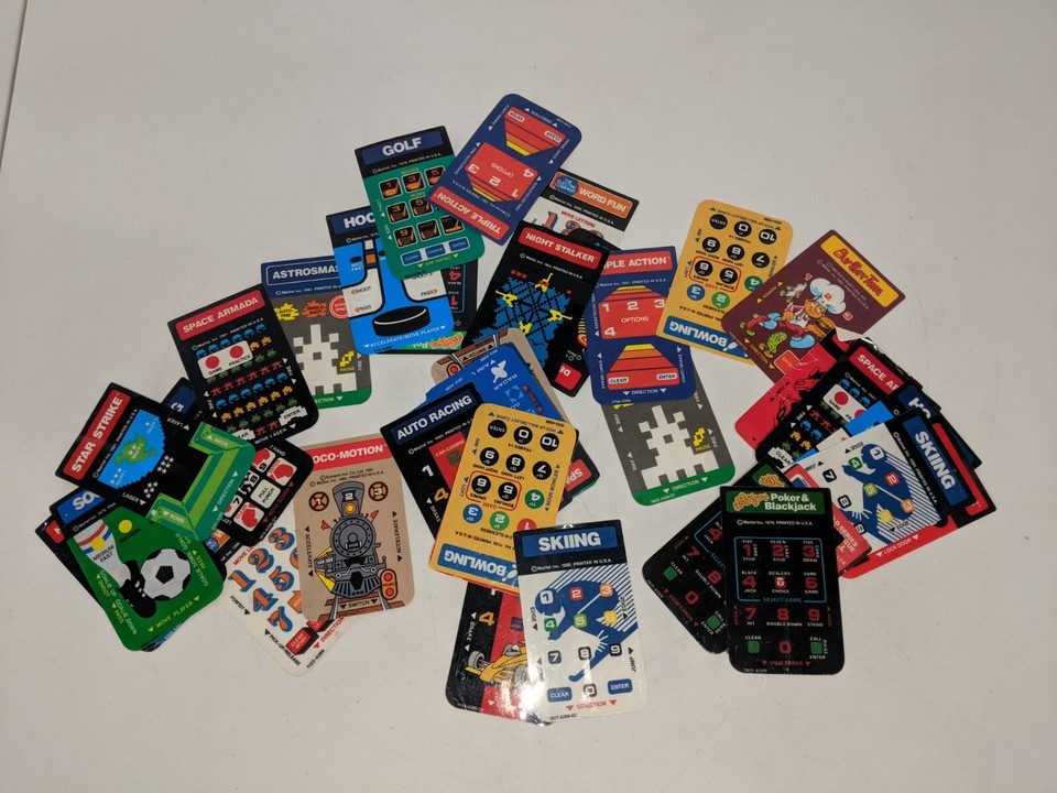 imagic Intellivision Cartridge Games Lot of 36 UNTESTED AS-IS Overlay ...