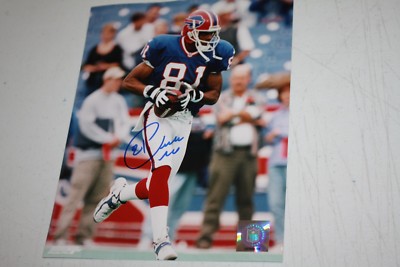 BUFFALO BILLS PEERLESS PRICE #81 SIGNED 8X10 PHOTO TENNESSEE VOLS CHAMP ...