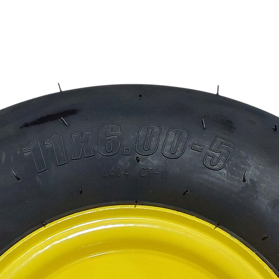 Proven Part 2 Pack 11x6-5 Air Filled Tires With Rim Fits John Deere ...