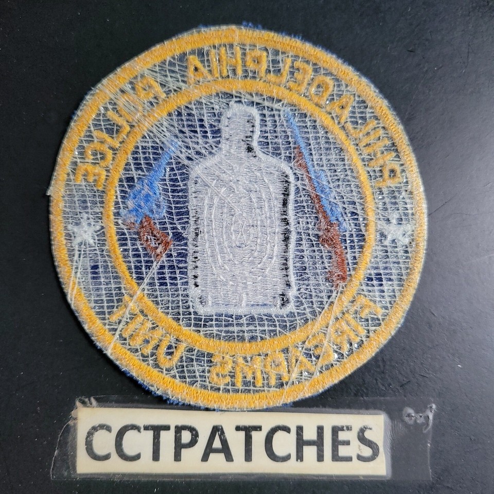 PHILADELPHIA, PENNSYLVANIA POLICE FIREARMS UNIT SHOULDER PATCH PA | eBay