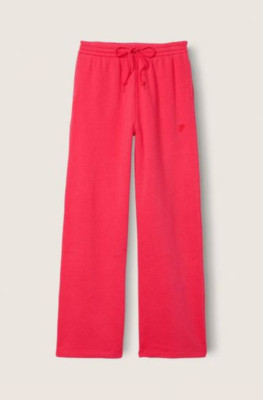 VICTORIAS SECRET Pink ~ New! NWT XS ~ Red Pepper Wide Leg Boyfriend ...