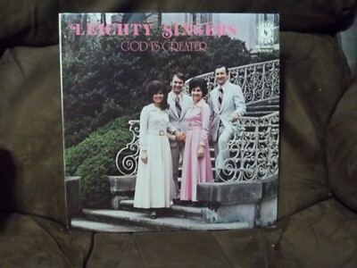 Leichty Singers God is greater LP 33 vinyl Lefevre sound record MLSP ...