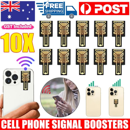 10pcs Mobile Signal Enhancement Sticker Signal Amplifier Antenna ...