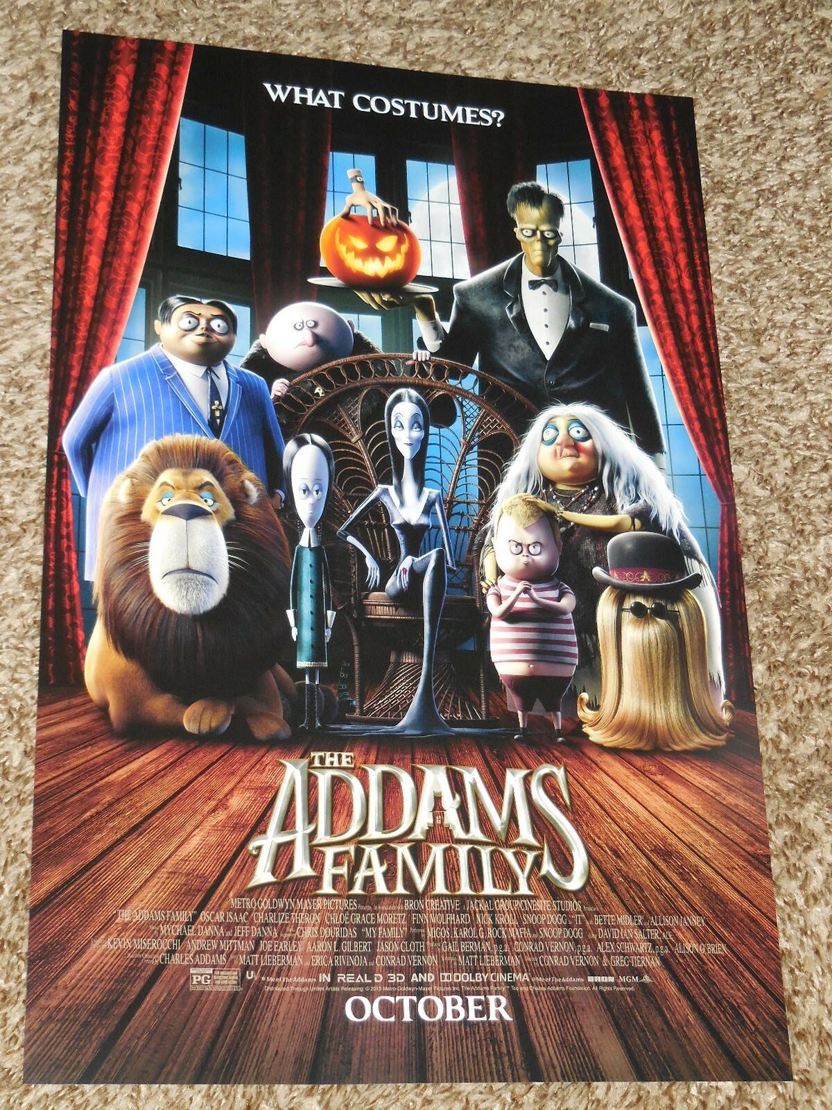 The Addams Family 11x17 Promo Movie POSTER | eBay