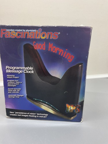 Fascinations Programmable Message Clock 32309676334 | eBay