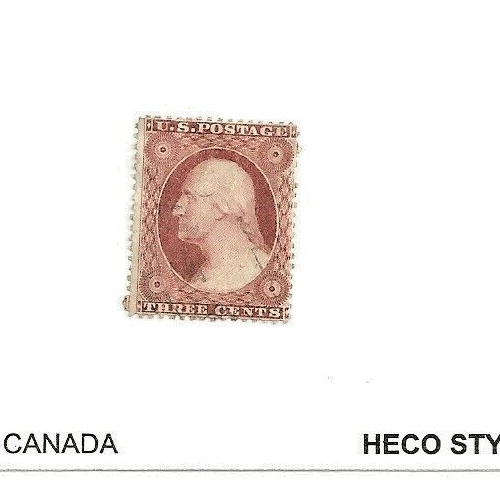 US Scott # 25, three cent dull red,1857, cv $190 | eBay