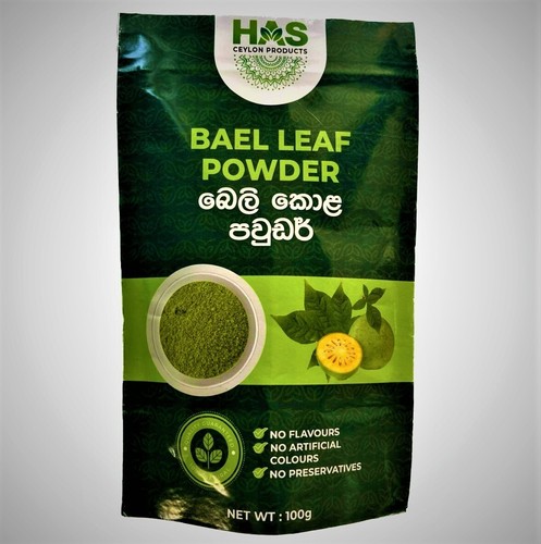 BAEL LEAF POWDER 100% PURE NATURAL CEYLON ORGANIC BEST QUALITY BELPATRA ...