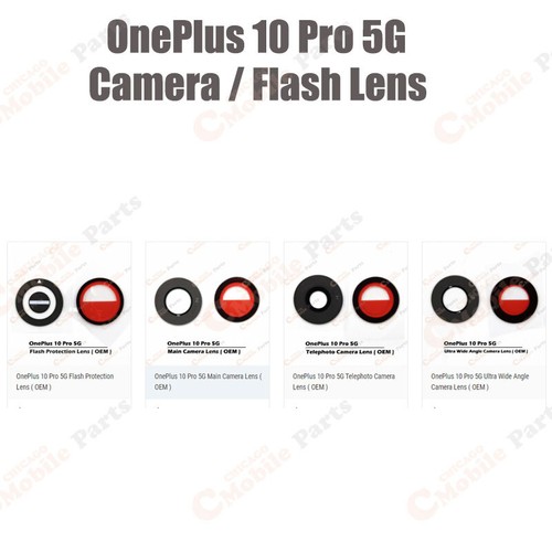 OnePlus 10 Pro 5G OEM Flash Protection Main Telephoto Ultra Wide Angle ...