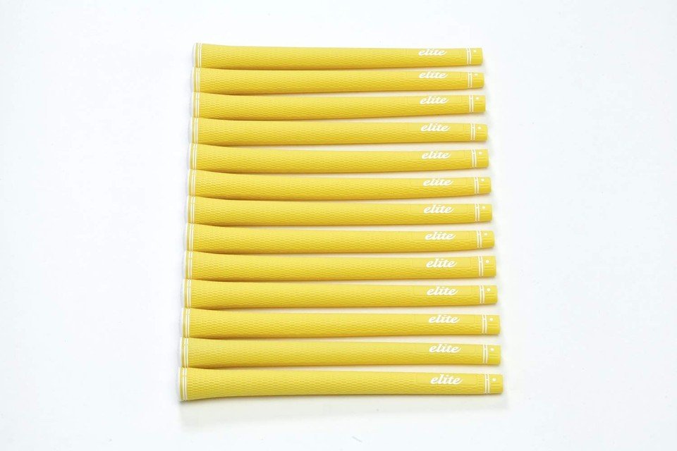 elitegrips SX38 Golf Grips, 13-Piece Set, Acid Yellow, No Backline | eBay