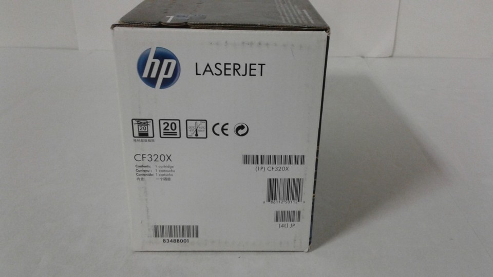 HP Toner Ctg 653X, Black CF320X for HP Color LaserJet Enterprise MFP ...