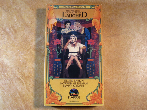 THE PRINCESS WHO HAD NEVER LAUGHED FAERIE TALE THEATRE VHS 1ST ED 1986 ...