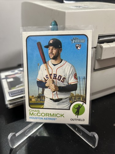 2022 Topps Heritage CHAS MCCORMICK RC Houston Astros Rookie Card | eBay