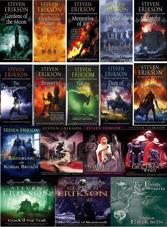 Steven Erikson Audiobooks