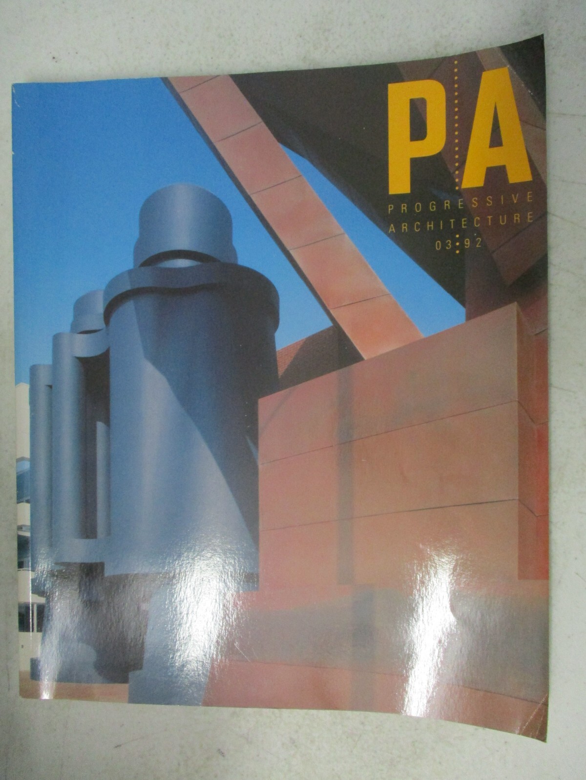 PROGRESSIVE ARCHITECTURE MAGAZINE MARCH 1992 VENICE CALIFORNIA CHIAT ...