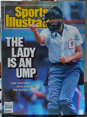 1988 Sports Illustrated Mar 14 The Lady Is An Ump Pam Postema Shot No ...
