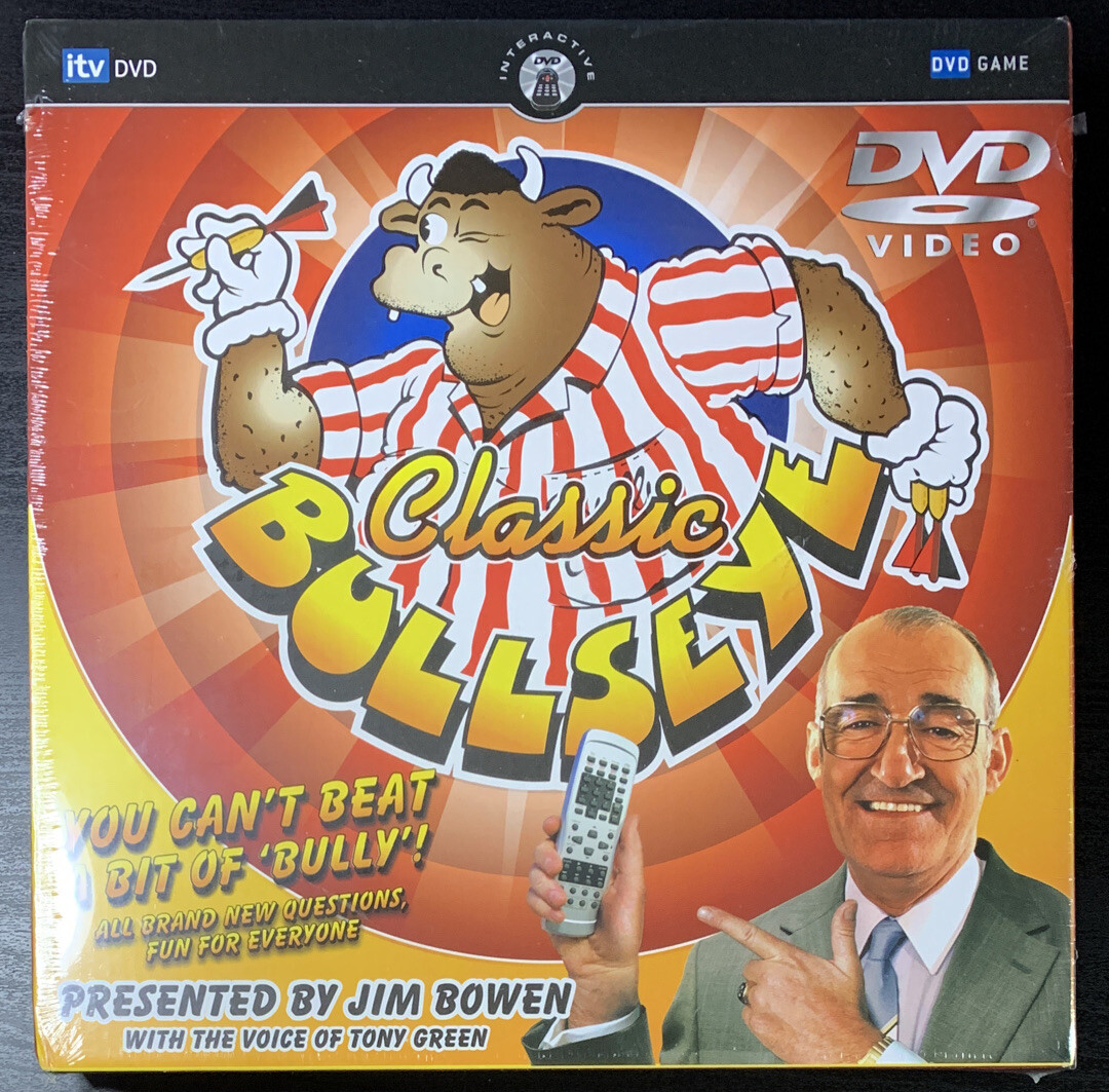 Classic Bullseye ITV DVD Game Brand New & Sealed 5018163002248| eBay