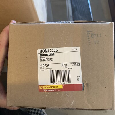 Square D HOML2225 225Amp Plug-On Mount Sub-Feed Lug 785901852469| eBay