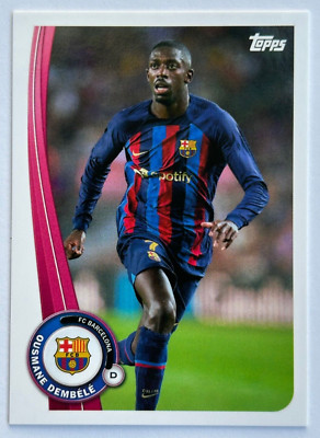 Topps Official FC Barcelona Fan Set - OUSMANE DEMBELE Base Card BA-4 | eBay