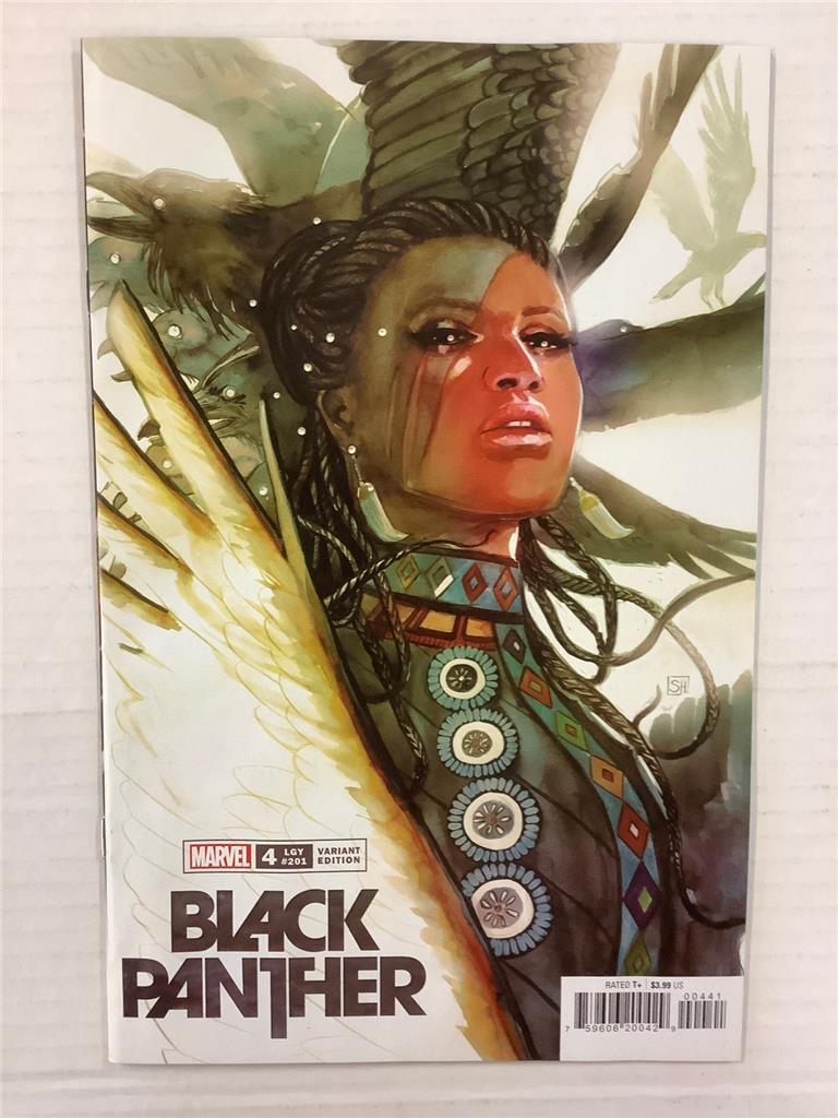 Black Panther 4 1:25 Stephanie Hans Variant Marvel Comics HOT HTF OOP ...