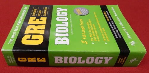 GRE Biology : The Best Test Preparation for the Graduate Record ...