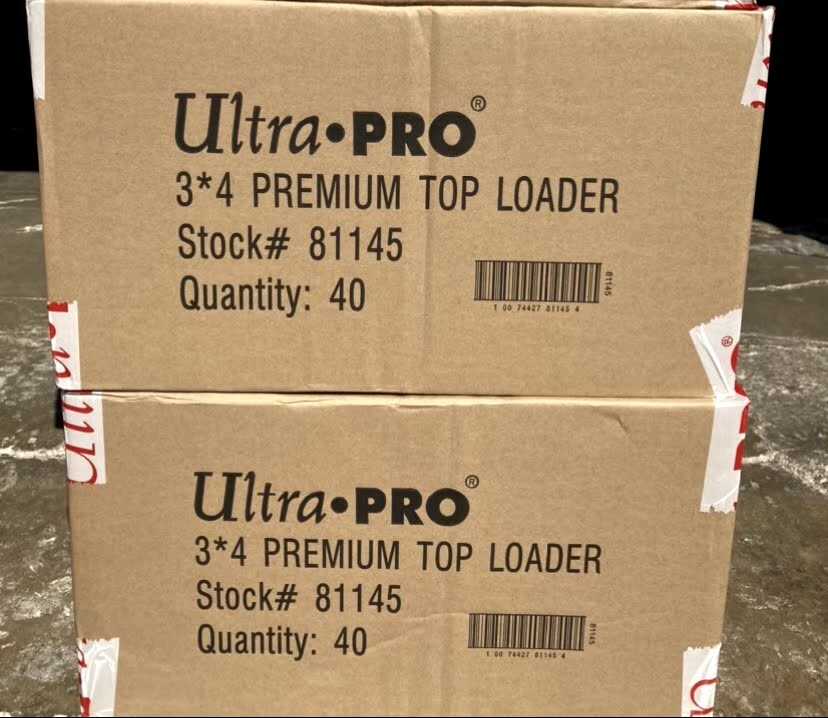 3" X 4" Premium Toploads-Toploaders 35pt Ultra PRO Brand 2 Cases of ...
