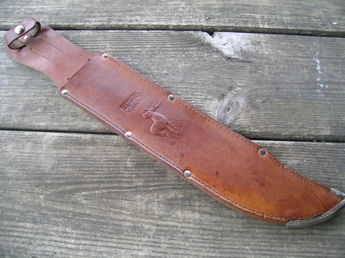Vintage Edge Mark Knife Sheath Only for #490 15-1/2" Knife with 10" Blade | eBay
