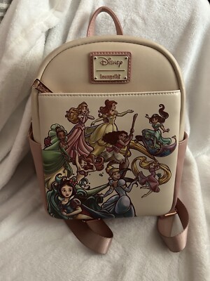 Loungefly Disney Princess Sketch Mini Backpack BOX LUNCH EXCLUSIVE | eBay