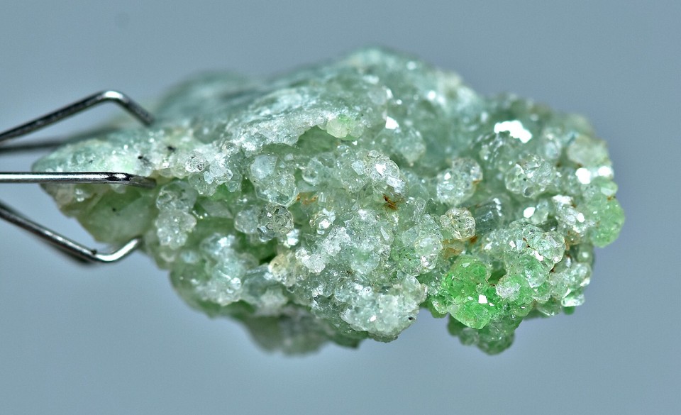 15 CT Top Quality Green and Colorless Demantoid Garnet Crystals On ...