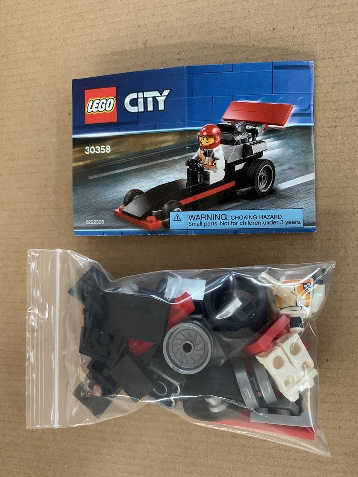LEGO 30358 City: Dragster - PREOWNED, COMPLETE | eBay