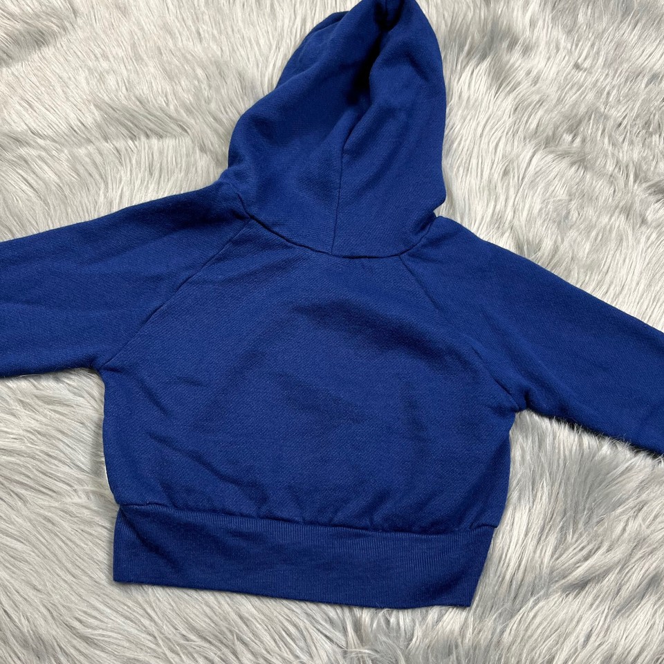 Vintage 80s Care Bears Blue White Hoodie Sweatshirt Baby | eBay