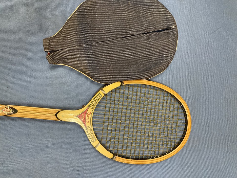 Lot Vintage Tennis Racquets Dunlop Maxply Fort Wooden Davis TAD Lady ...