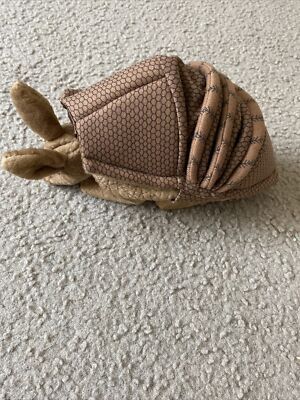 Folkmanis Armadillo Hand Puppet Full Body Brown Older Style Vintage NWT ...