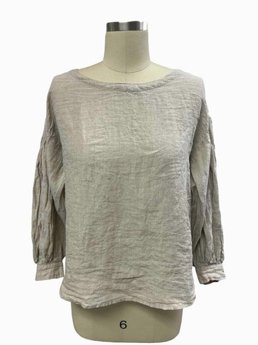 GASA JAPAN LINEN DROP SHOULDER TOP SIZE: XS | eBay