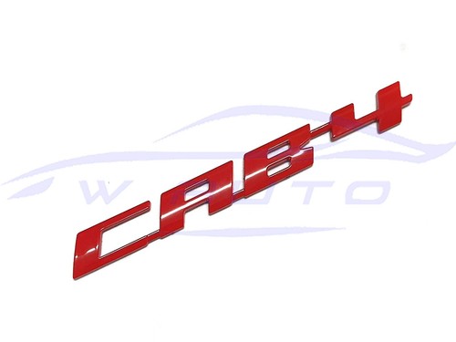 RED CAB-4 SIDE BODY EMBLEM LOGO BADGE STICKER FOR ISUZU DMAX 2021 2022 ...