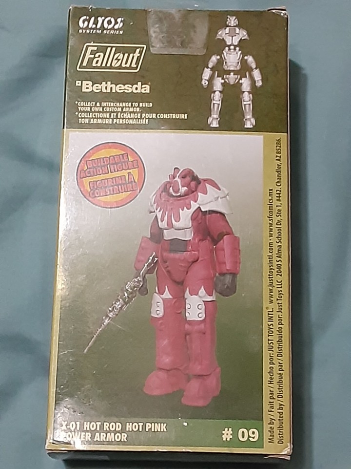 Fallout Series 2 Mega Merge X-01 Hot Rod Pink Power Armor 09 TARGET ...
