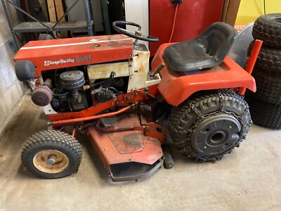 2 Simplicity Tractors Model 3012 and Model 2210 with Extras | eBay