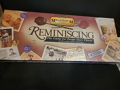 New Sealed Reminiscing Millennium Edition 1940's thru 1990's Board Game ...