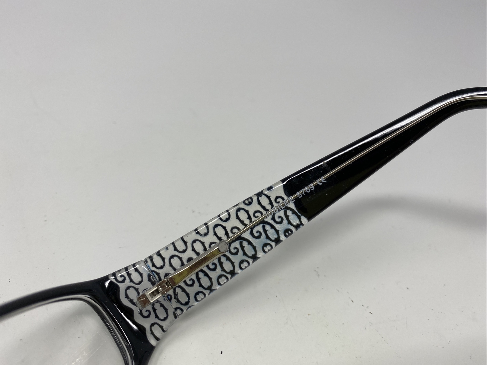 Jubilee JUBILEE 5769 BLACK 53-15-135 Black Crystal Eyeglasses Frame ...