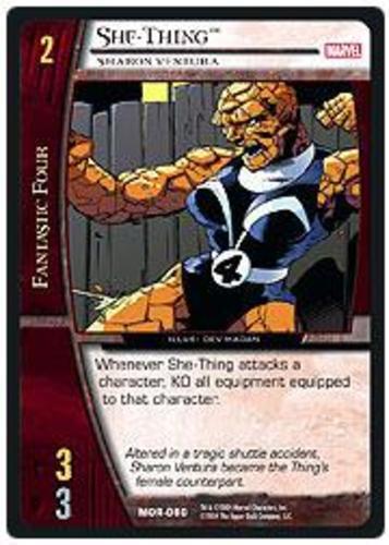 VS System: She-Thing, Sharon Ventura [Played] Marvel Origins TCG CCG ...