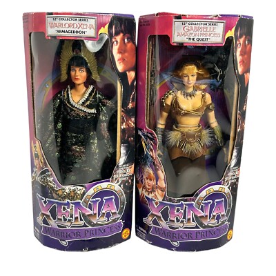 Xena Warrior Princess Warlord Xena & Gabrielle 12" Action Figures Toy ...