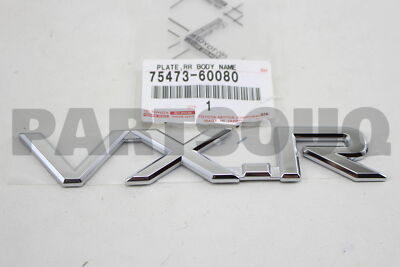 7547360080 Genuine Toyota PLATE, BACK DOOR NAME, NO.2 75473-60080 | eBay