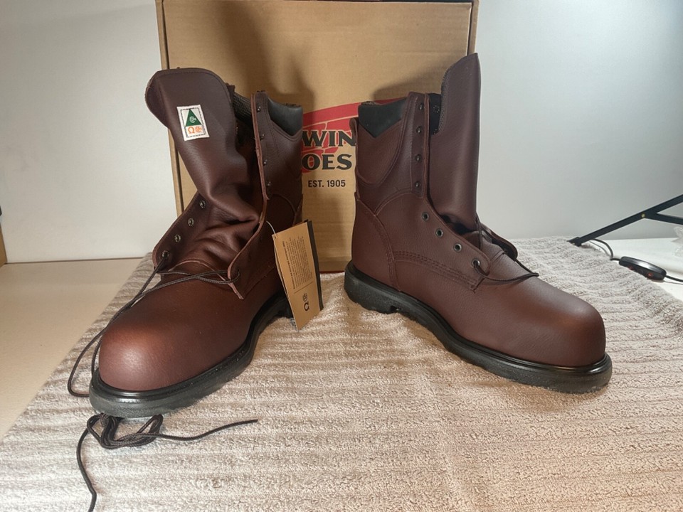 Red Wing Men’s 2412 Insulated Waterproof Safety steel toe Boots ...