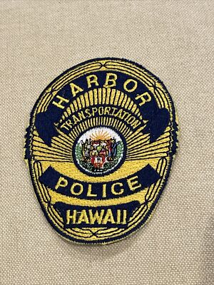 Hawaii State Harbor Transportation Obsolete Iron On Patch Rare Vtg ...