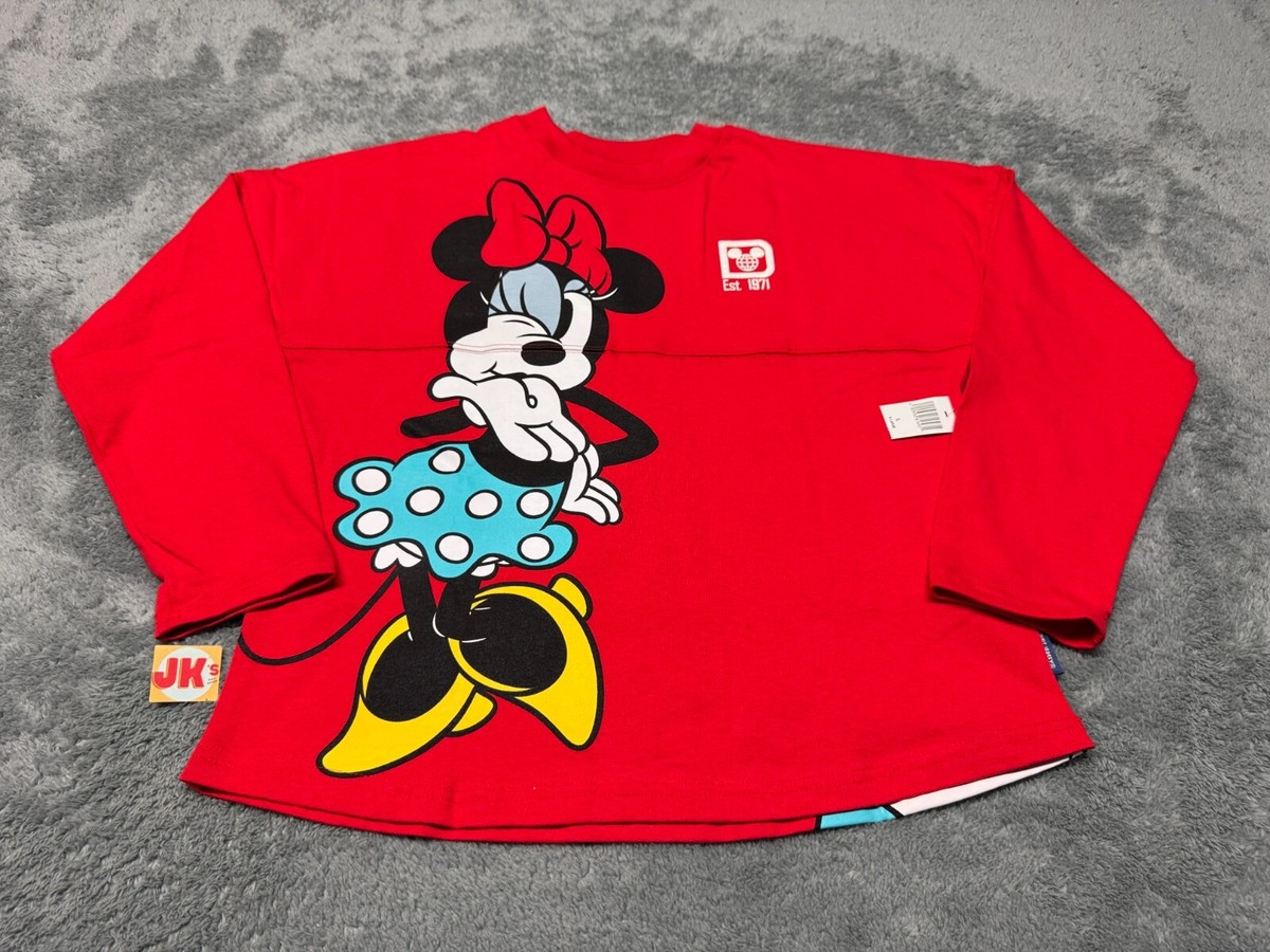 NEW Walt Disney World Spirit Jersey Kids Youth XL Red Minnie NEW Walt Disney World Spirit Jersey Kids Youth XL Red Minnie